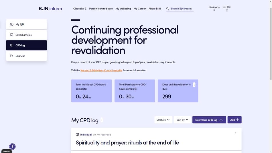 CPD revalidation guide – BJN Inform